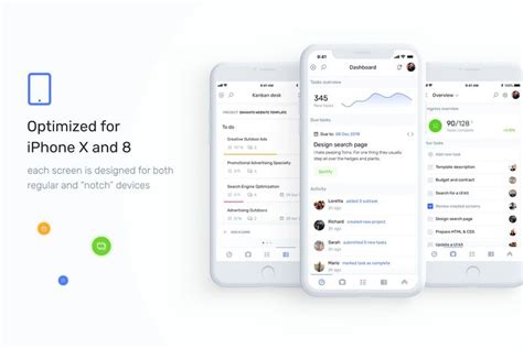 Iotask Mobile Ui Kit Ui Kit Mobile Ui Ios App Design