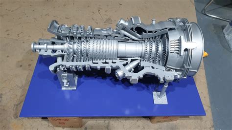 코코 레진 프린팅 챌린지 가스터빈 모형 112 출력게시판