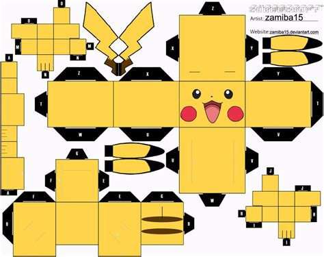 Papercraft Pokémon Lola Créa Papercraft Pokemon Pokemon Craft