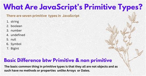 Muhammad Owais On Linkedin Javascript Programming Primitivetypes