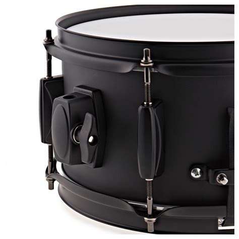Tama 10 X 55 Metalworks Black On Black Steel Snare Drum At Gear4music