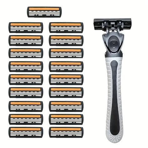 3 Layer Manual Razors Classic Razor With Replacement Blades Temu