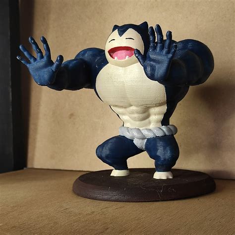 Fichier 3d Snorlax Ultra Swole Mamadisimo・plan Imprimable En 3d à