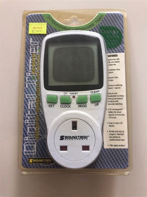 digital timer socket tv and home appliances electrical adaptors