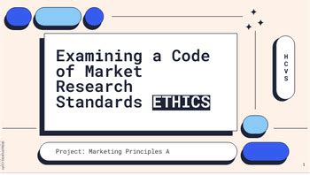 Examining Code Of Market Research Standards Project By The Same Sunset