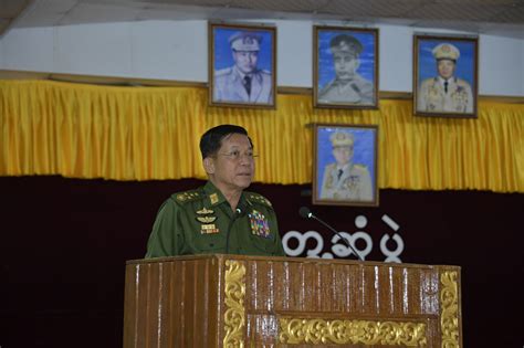 နိုင်ငံတော်စီမံအုပ်ချုပ်ရေးကောင်စီဥက္ကဋ္ဌ တပ်မတော်ကာကွယ်ရေးဦးစီးချုပ