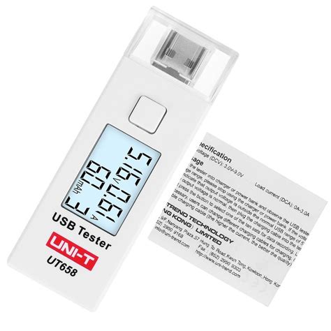 USB-тестер UNI-T UT658 - Оборудование Uni-T