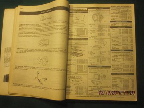Purchase Mitchell Collision Estimating Guide Imported Older Models October 1991 1970 1984 In