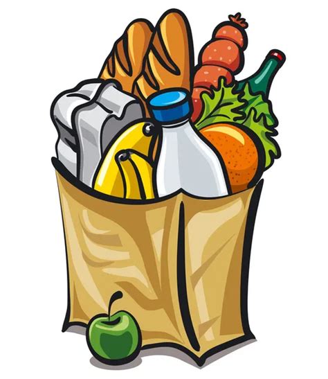 24 963 633 Grocery Bag Stock Illustrations Depositphotos