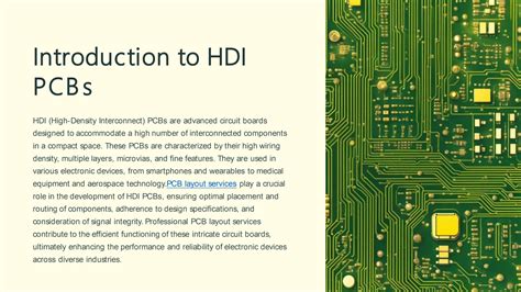 Evolution Of Hdi High Density Interconnect Pcbs And Layout Services