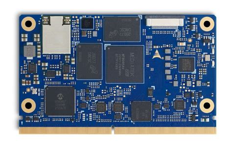 Система на модуле Mediatek Genio 1200 поддерживает Cortex A78 A55 Aiot