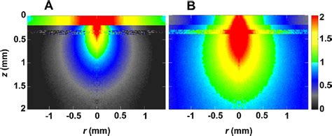 Light Propagation In The Four Layered Monte Carlo Model Simulating