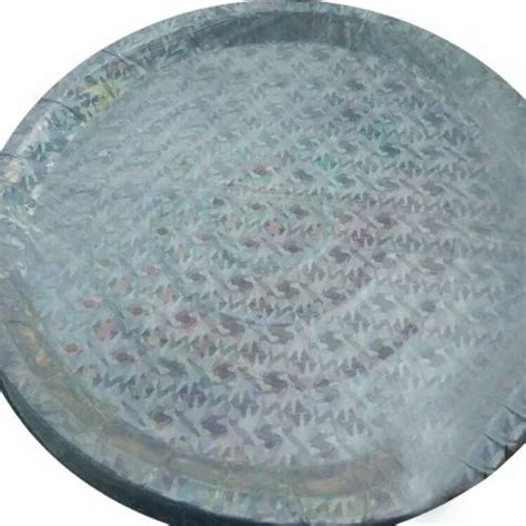 Circular Biodegradable Round Paper Plate Packaging Type Packet At Pack In Mumbai