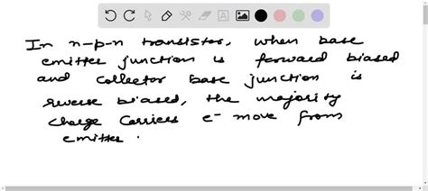 a junction transistor does not have a emitter base junction b base