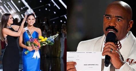Watch The Awkward Moment Steve Harvey Announces The Wrong Miss Universe