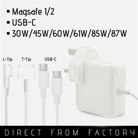 Compatible For Mac Book Pro Mac Book Air Charger W W W Mag Safe Power Adapter Magnetic