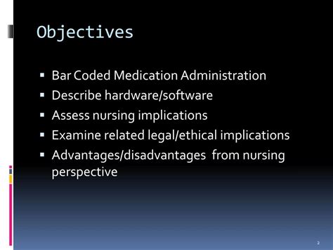 Ppt Bar Coded Medication Administration Powerpoint Presentation Free