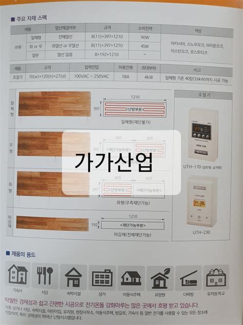 가가산업 전기강화마루판넬 소개 네이버 블로그