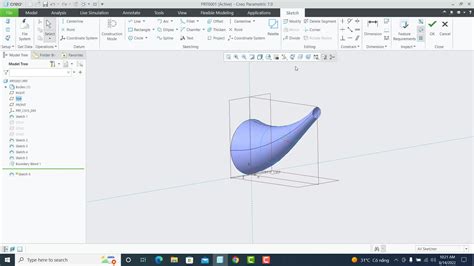 Creo Parametric Lamp Grabcad Tutorials