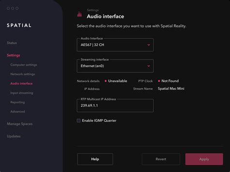 AES67 Output Guide Support