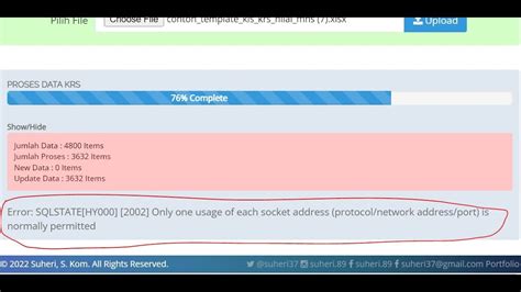 Fix It Sqlstate Hy000 2002 Only One Usage Of Each Socket Address