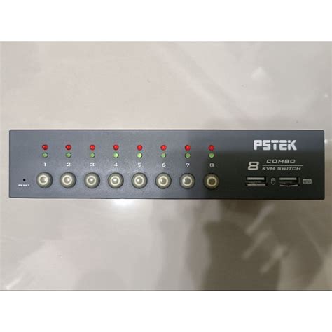 Kvm專賣 Cd 108c 8埠vga Kvm 電腦切換器 一組螢幕 鍵盤 滑鼠控制8台電腦主機（無附線材） 蝦皮購物