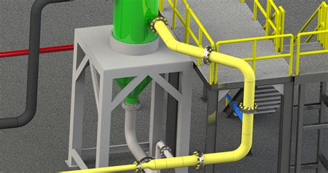 化工检修平台 SOLIDWORKS 2014 模型图纸下载 懒石网