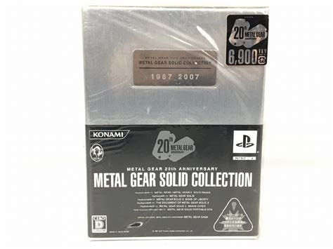 Yahooオークション 【未開封品】ps2 メタルギア 20th アニバーサリ