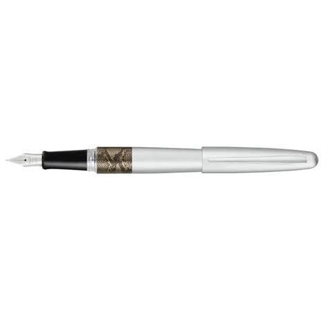 Pilot Metropolitan MR Silver Python Pluma estilográfica Vulpen