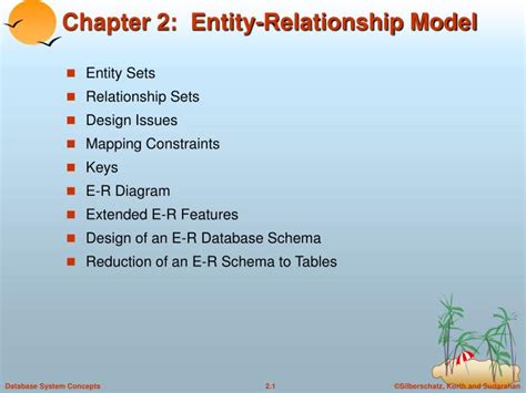 Ppt Chapter 2 Entity Relationship Model Powerpoint Presentation