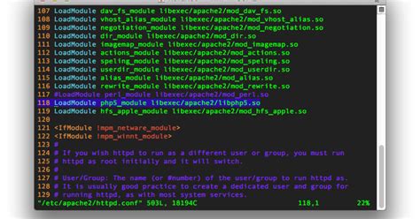 KORAKOT RAKHUANG วธเปดใชงาน Apache และ PHP บน Mac OSX 10 8