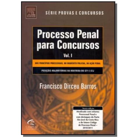 Processo Penal Para Concursos Vol Submarino