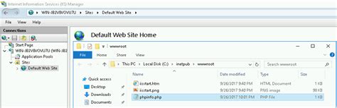 Steps To Install Php Manually On Windows 2016 Server