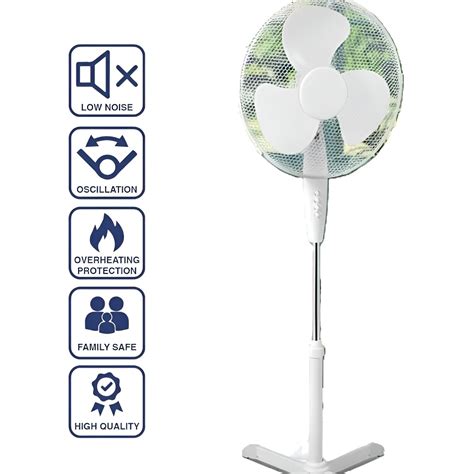16inch Low Noise Oscillation Pedestal Fan
