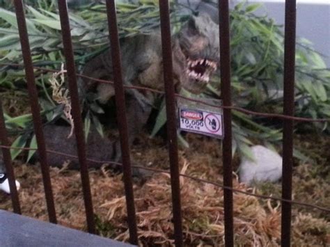 T Rex Fence By Raptorao On Deviantart