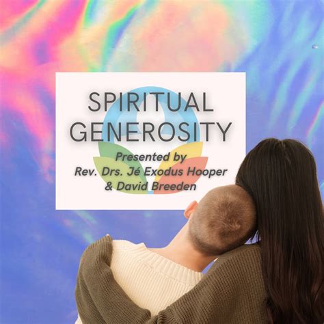 Spiritual Generosity First Unitarian Society Of Minneapolis