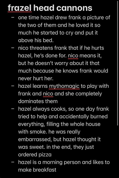 Frazel Head Cannons Percy Jackson Funny Percy Jackson Fanfic Percy Jackson Head Canon