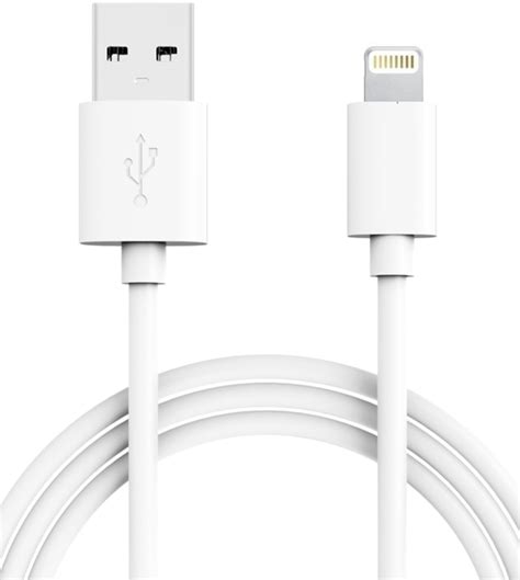 Дата кабель Mediagadget Nl 001m Usb Lightning Apple Mfi 1м White