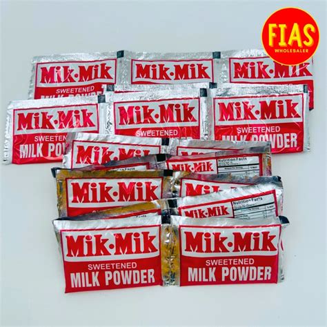 20 Pack Mik Mik Sweetened Milk Powder Candy Shopee Philippines