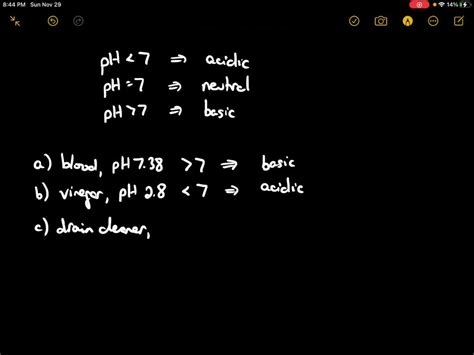 SOLVED Calculate The PH Of A Solution From H3 O Given The PH