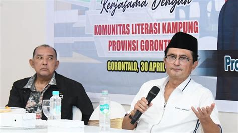 Wakil Ketua Mpr Ri Prof Dr Ir H Fadel Muhammad