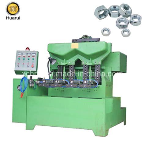 Automatic Nut Tapping Machine Hexagon Nut Bolt Making Machine Hex Nut Making Machine And Nut