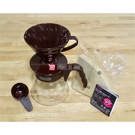 Jual Hario V60 Pour Over Kit 02 Vcsd 02 Set Dripper And Coffee Server