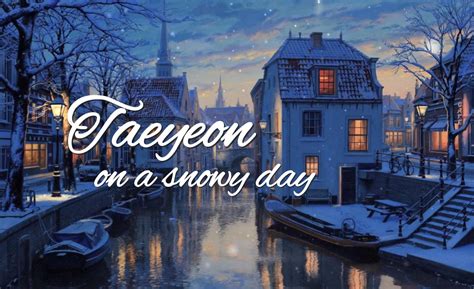 Taeyeon电台 初雪飘落 你独自漫步在静谧的小镇上 氛围白噪音 适合学习 睡觉 放松 Demetira Demetira 哔哩哔哩视频