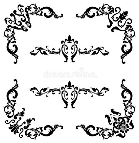 Vintage Text Separator Stock Vector Illustration Of Invitation 254533050
