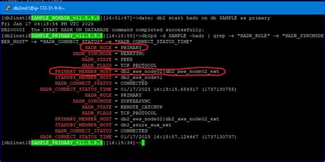 Db2 Hybrid HADR Clusters Triton Consulting
