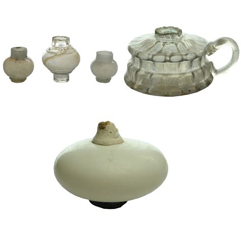 Lamps Two Milk Glass Lamp Shades And A Clear Lamp Font Handled Clear