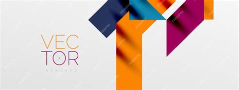 premium vector minimal composition abstract lines and triangles