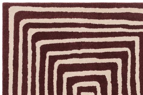 Reef Rug Curve Plum Patterned Rugs Area Rugs Swyft