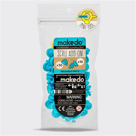 Makedo Scru Add On Pack